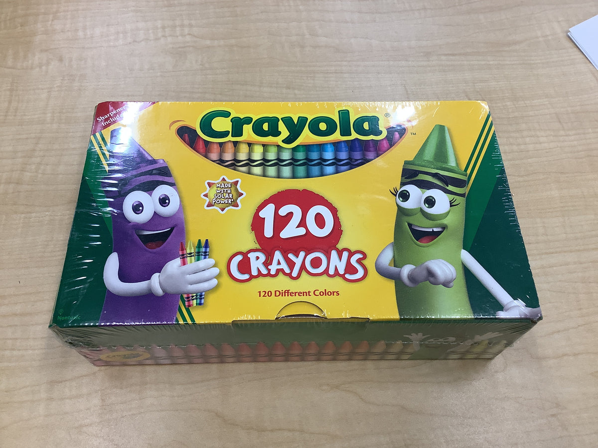 Crayola Crayons 120 Count Set – Delight