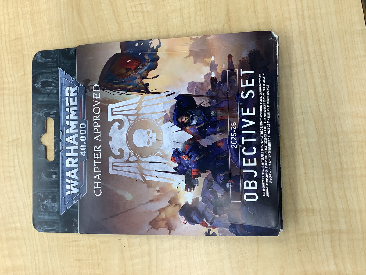 2025-2026 Warhammer 40k Chapter Approved Objective Set – Delight